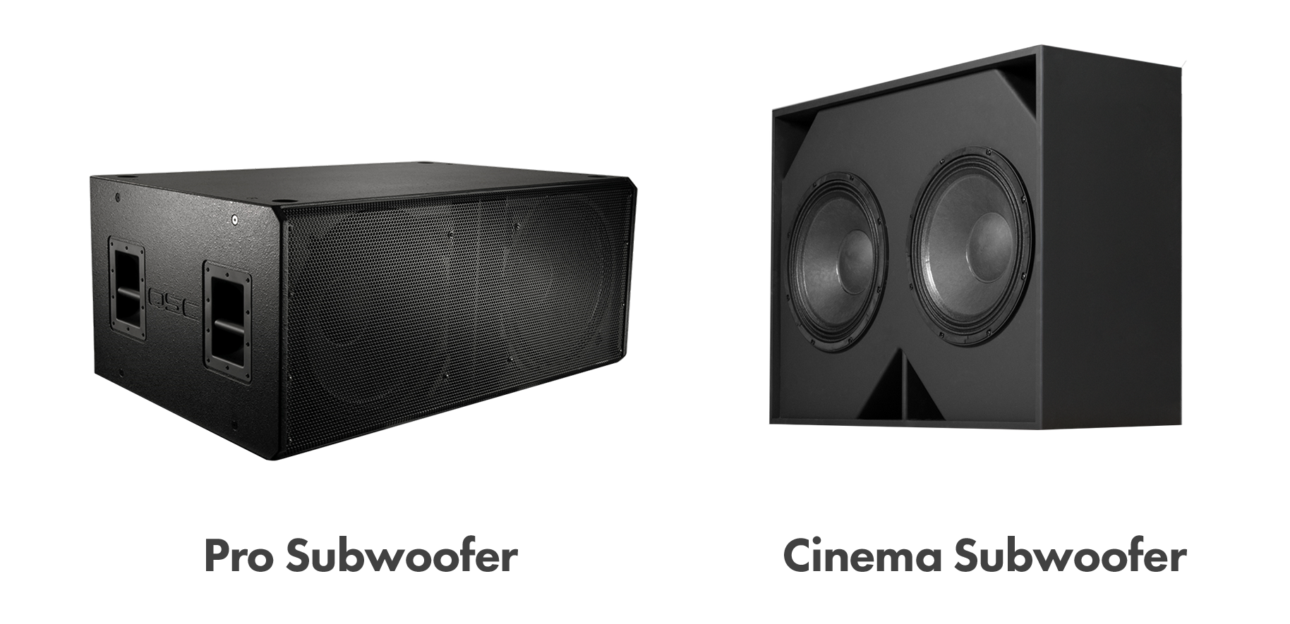 All Subwoofers Are Not Created Equal - QSC Cinema Blog